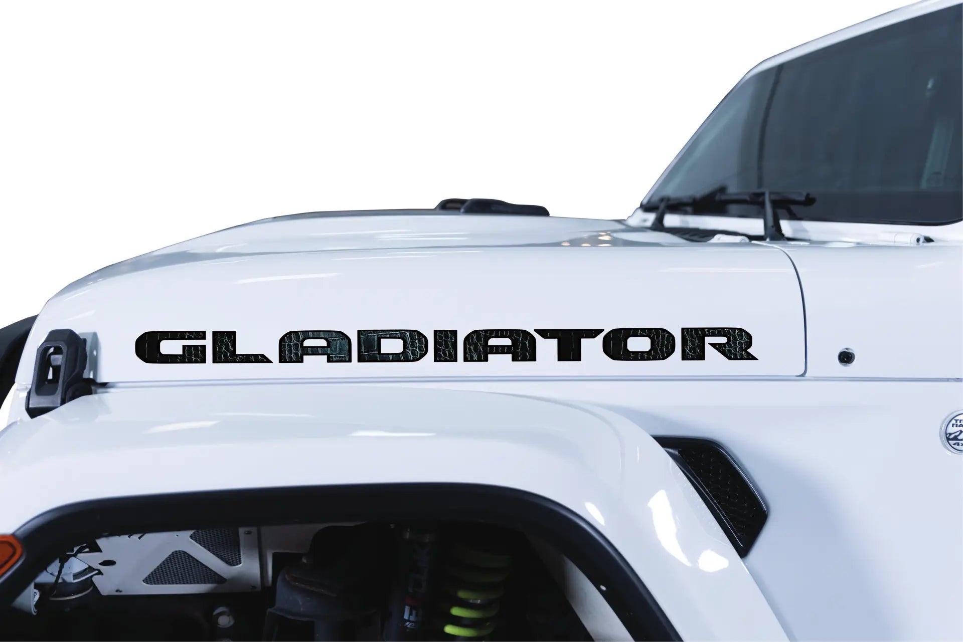 Jeep Gladiator Hood Lettering Textured - Alligator – Jeep Graphic Studio