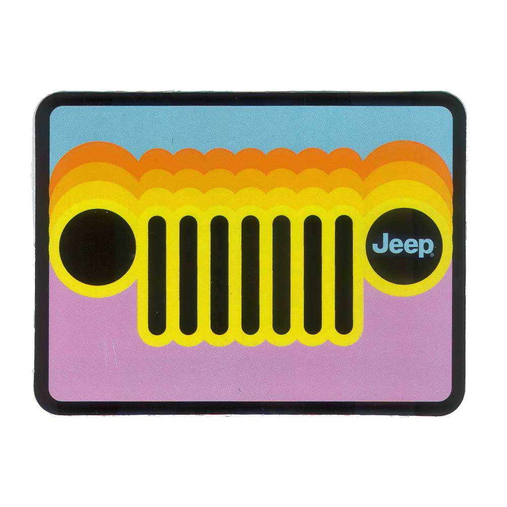 Sticker - Jeep® Grille Retromatic – Jeep Graphic Studio