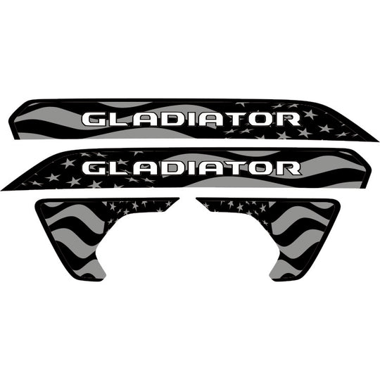 Gladiator Hood Lettering – Jeep Graphic Studio