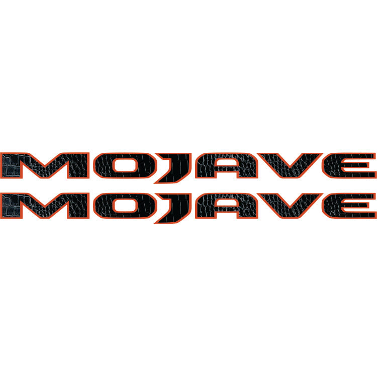 Mojave Hood Lettering Textured - Alligator – Jeep Graphic Studio