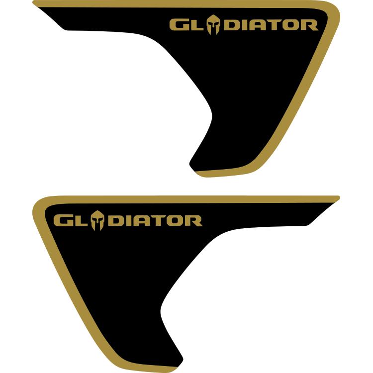 Mojave/Rubicon Fender Insert - Gladiator Text Fender Insert – Jeep ...