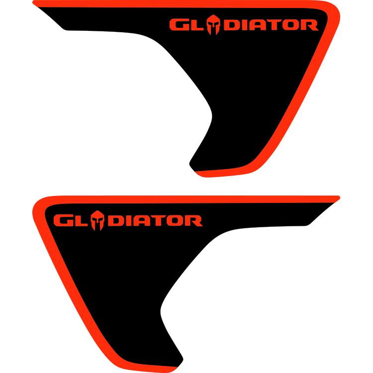 Mojave/Rubicon Fender Insert - Gladiator Text Fender Insert – Jeep ...