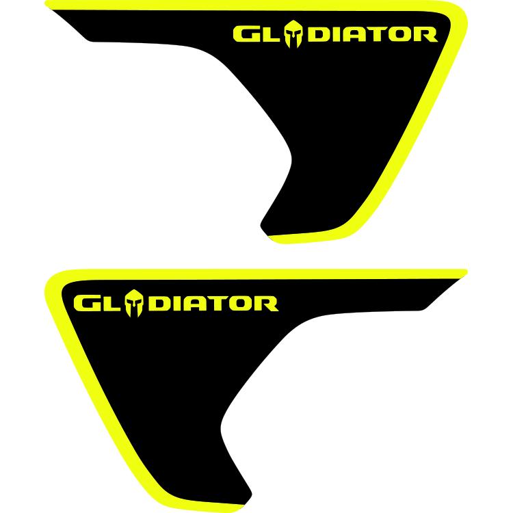 Mojave/Rubicon Fender Insert - Gladiator Text Fender Insert – Jeep ...